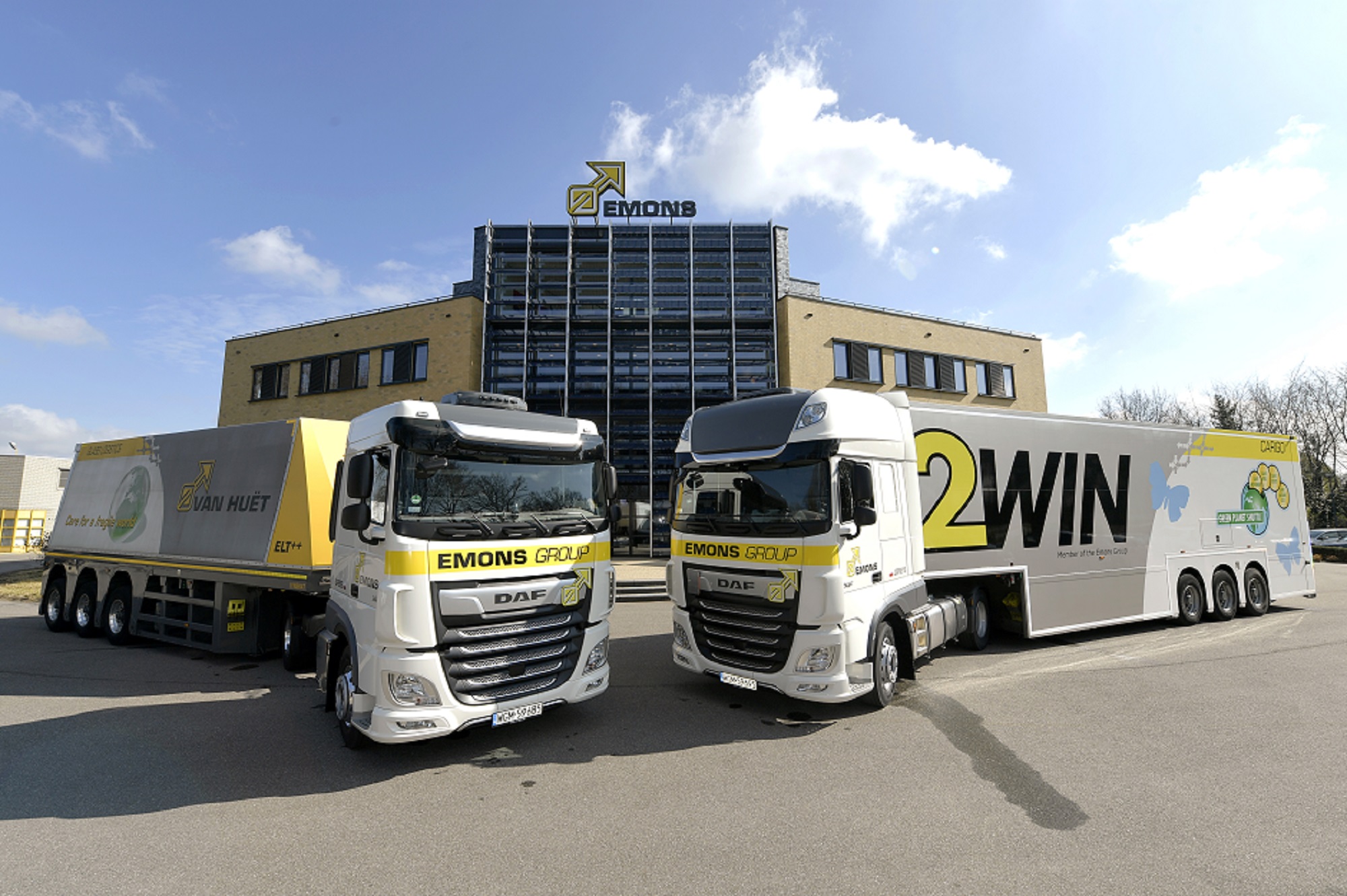 De Emons Group groeit met nieuwe DAF XF's - DAF Nederland
